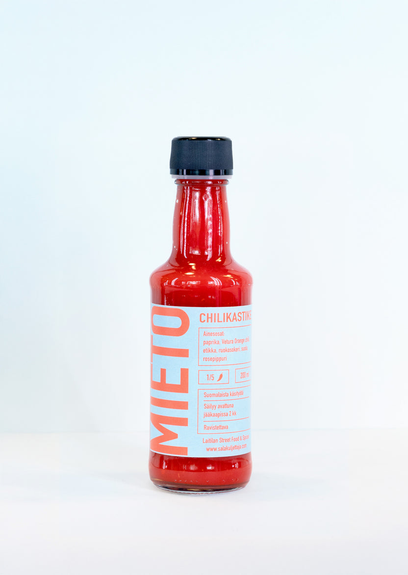 Mieto Vectura Orange Chilikastike 1/5 | Lisäaineeton & Käsintehty ...